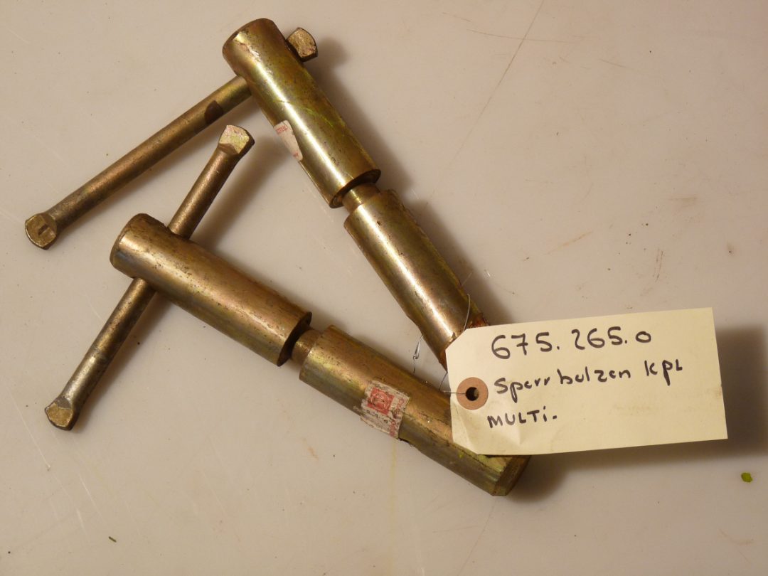 Sperrbolzen ( komplett ) pz. Multi Master - Landtechnik Siegler BV ...